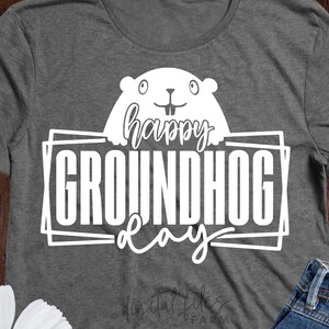 Groundhog Day SVG, I Love Groundhog Day Svg, Happy Groundhog Day SVG ...