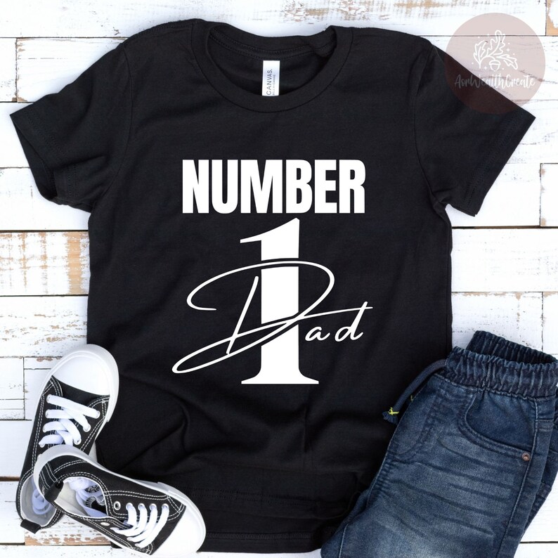 Number 1 Dad Svg Fathers Day Svg Best Father Ever Svg Best - Etsy