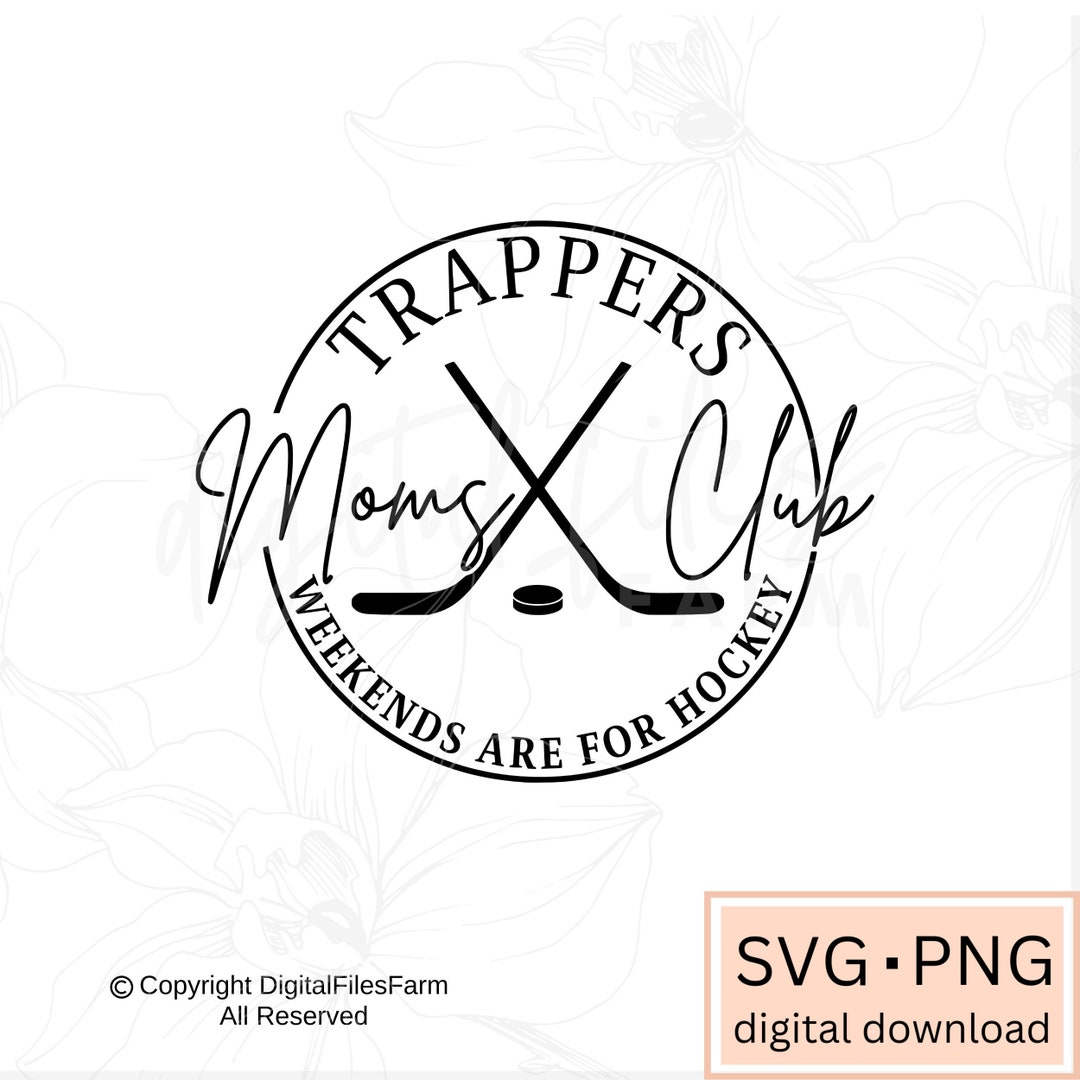 Trappers Hockey SVG - Etsy