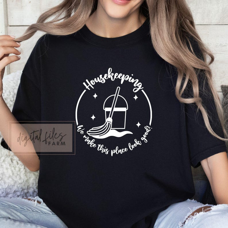 Housekeeping SVG, Maid Svg, Cleaner Svg, House Keeper Svg, Housekeeping ...