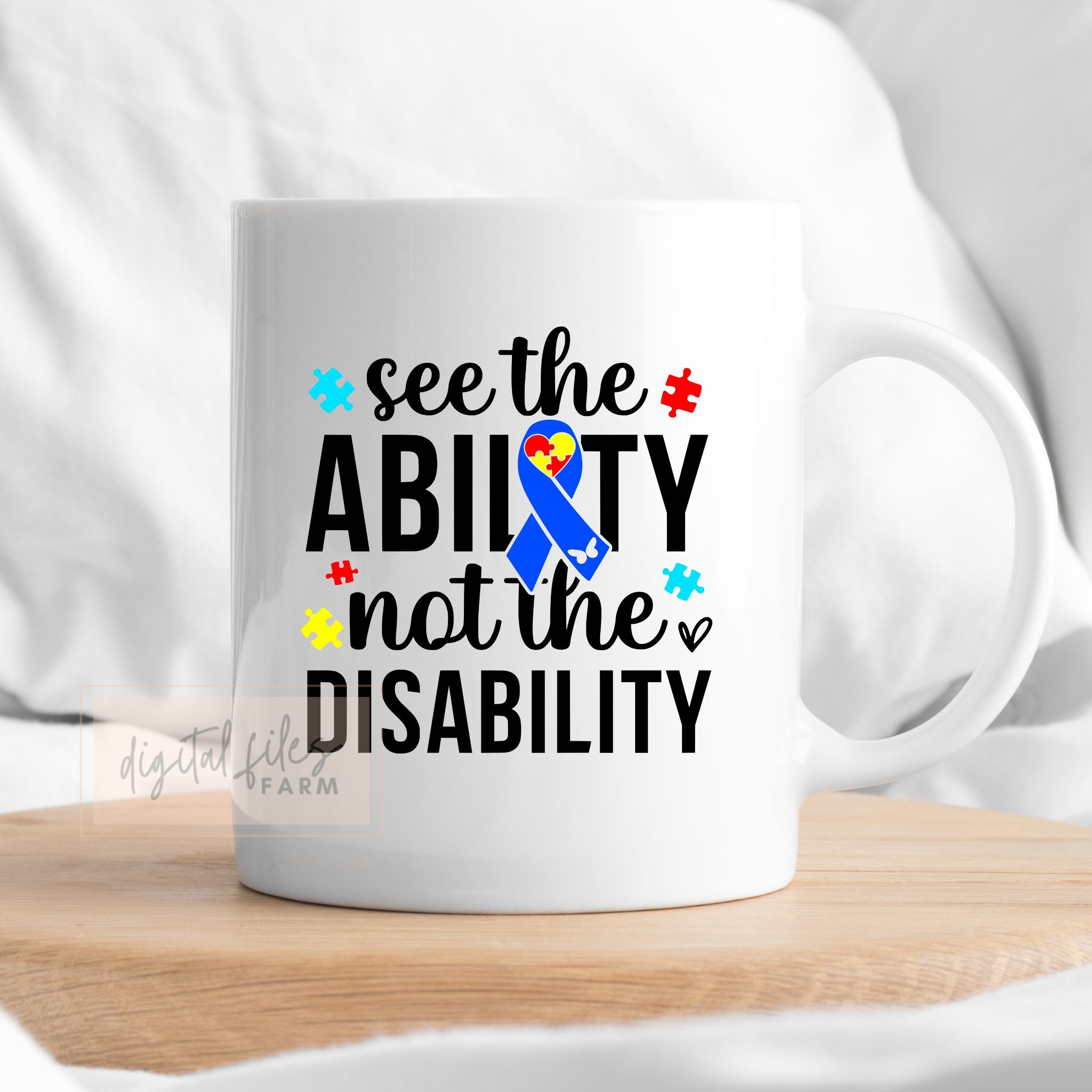 Disabilities Awareness SVG, Autism Svg, Autism Awareness Svg, See the ...