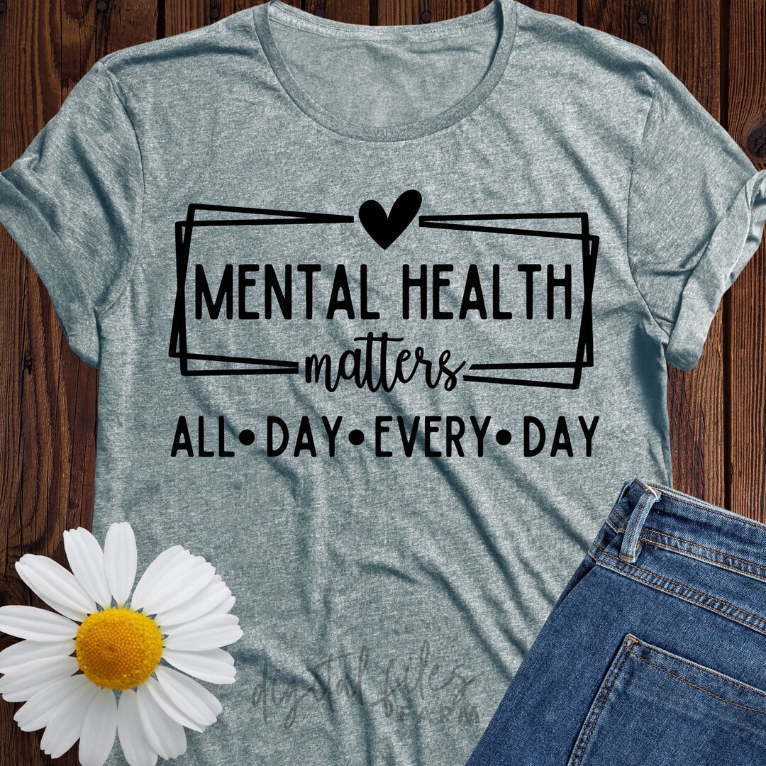 Mental Health Matters SVG Mental Health Awareness Svg Self - Etsy