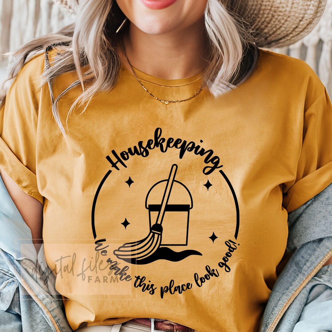 Housekeeping SVG, Maid Svg, Cleaner Svg, House Keeper Svg, Housekeeping ...