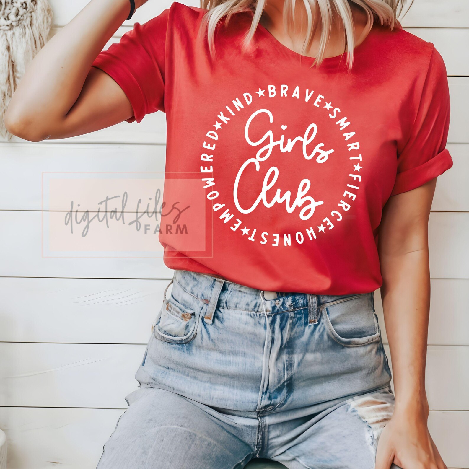 Girls Club SVG, Brave Fierce PNG Design, Cricut Cut File (digital ...