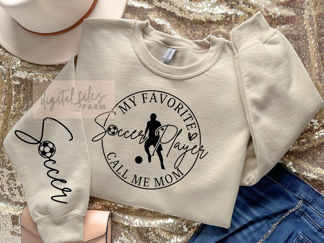 Soccer SVG: My Favorite Player, Mom Shirt Design (digital Download) - Etsy