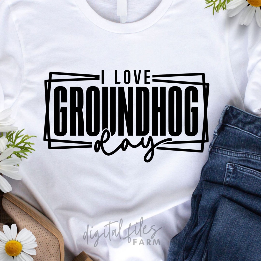 Groundhog Day SVG, I Love Groundhog Day Svg, Happy Groundhog Day SVG ...