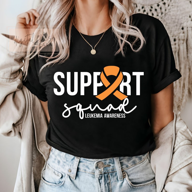 Leukemia Awareness SVG PNG, Support Squad Leukemia Awareness Svg ...