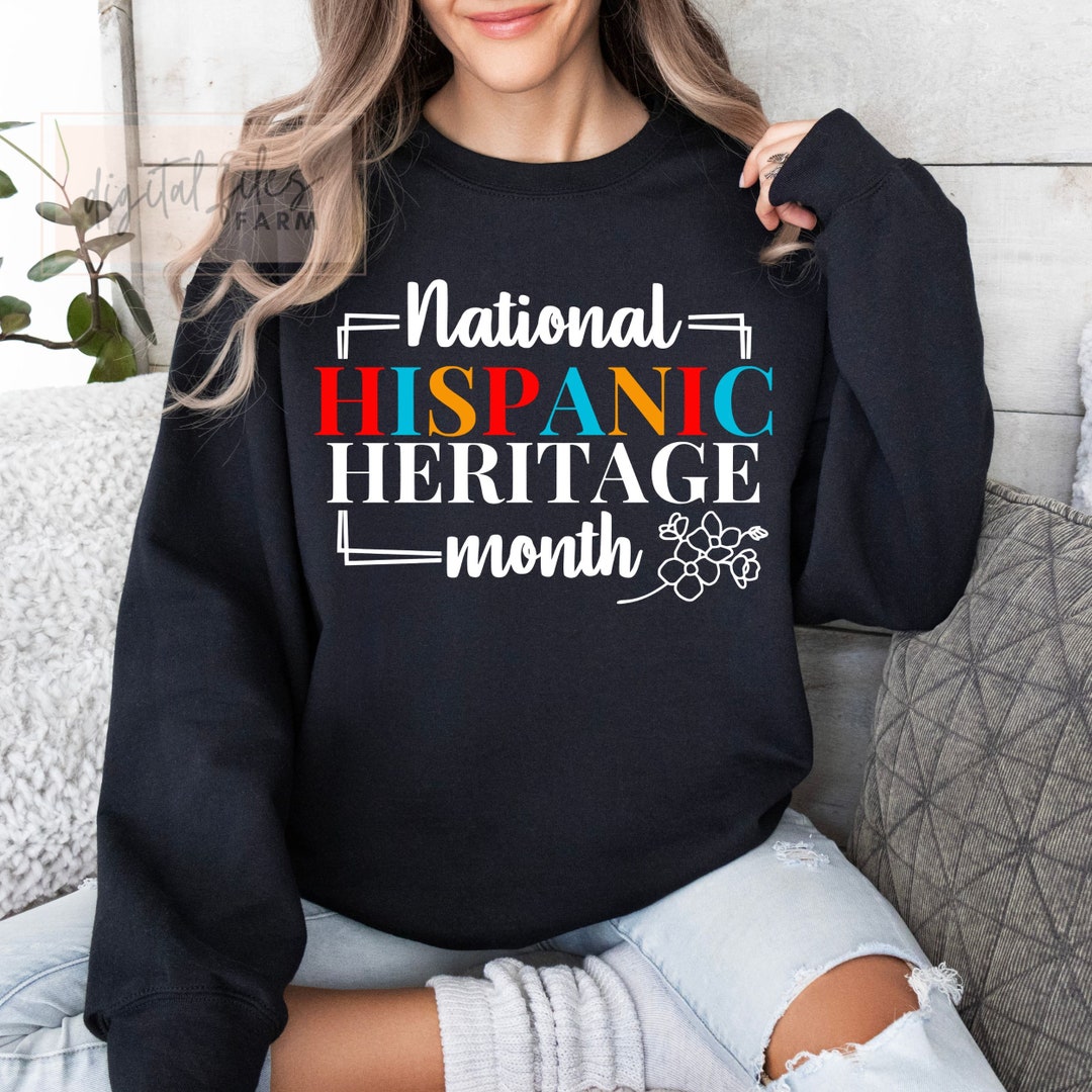 National Hispanic Heritage Month Svg, Hispanic Heritage Month Svg, PNG ...