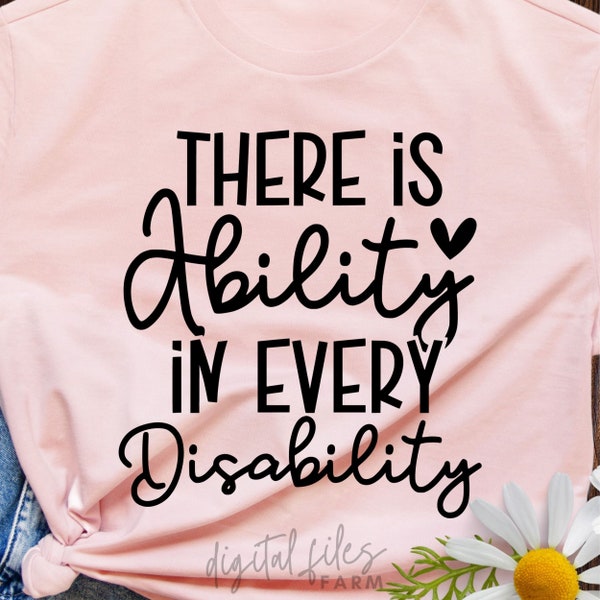 Disability Svg - Etsy
