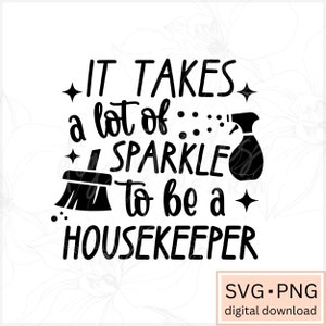 Housekeeping SVG, Maid Svg, Cleaner Svg, House Keeper Svg, Housekeeping ...