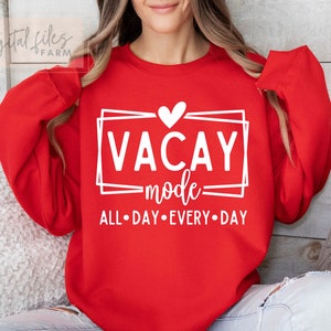 Vacay Mode SVG, PNG, Summer Svg, Trip Svg, Beach Svg, Vacation 2023 Svg ...