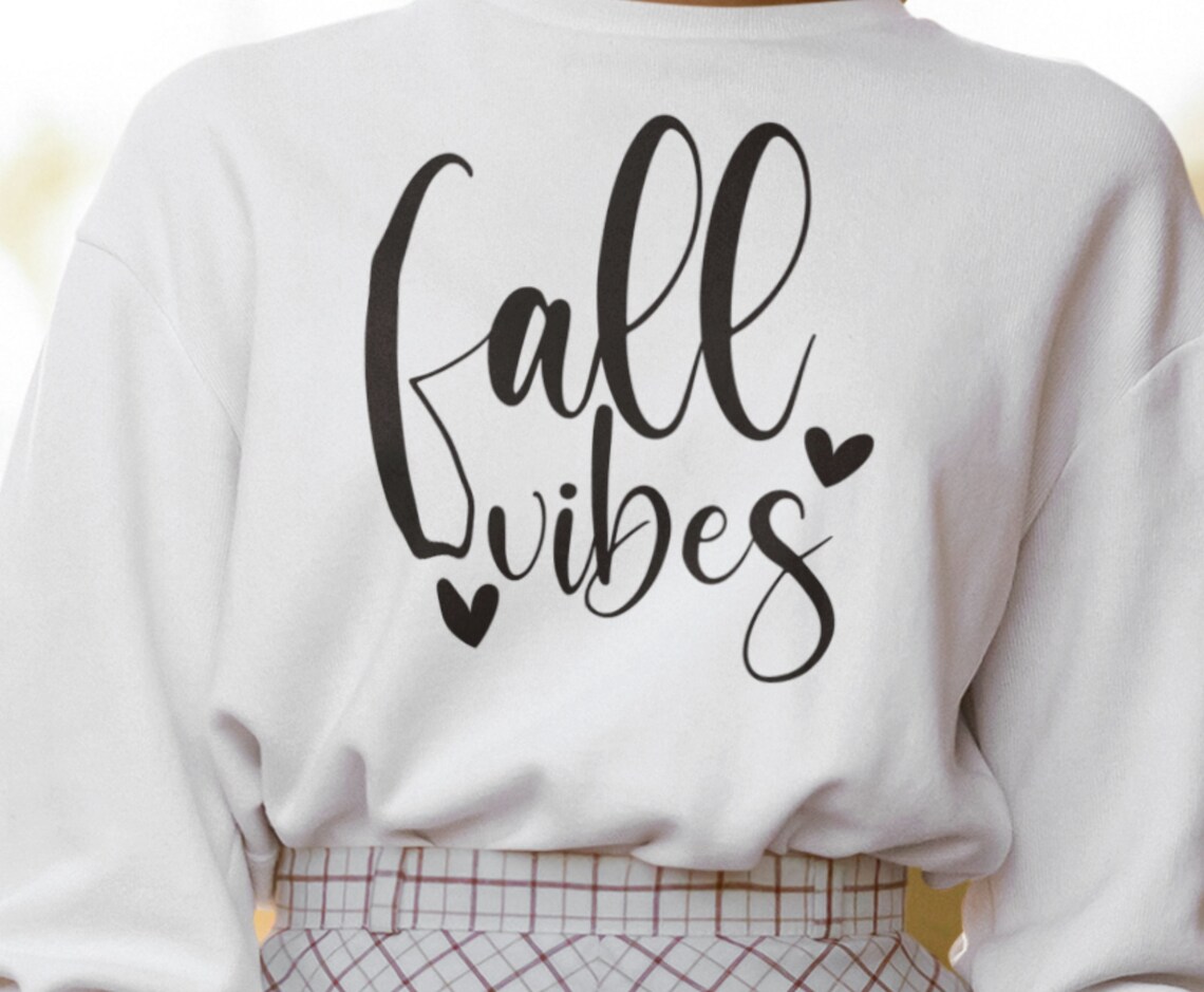 Fall Vibes Svg Fall SVG Modern Svg Fall Sign Svg Autumn - Etsy