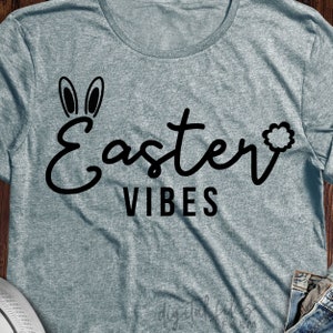 Easter Vibes Svg, Happy Easter SVG, PNG, Easter Svg, Easter Squad Svg ...
