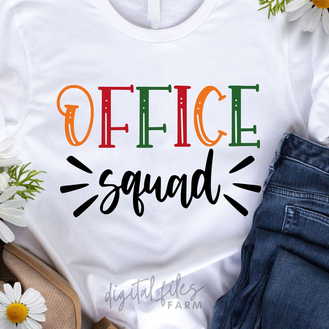 Office Squad Svg, Occupation Svg, Office Svg, Office Cut Files, Office ...
