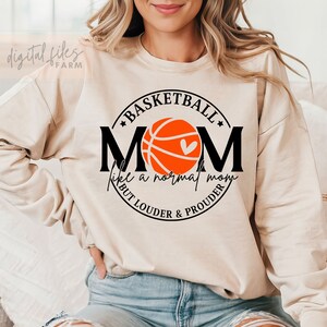 Basketball Mom SVG PNG, Basketball Svg, Varsity, Distressed, Basketball ...