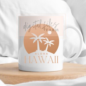 Aloha Hawaii Svg, Hawaii Sunset Honolulu Hawaiian Island Svg, Hawaii ...