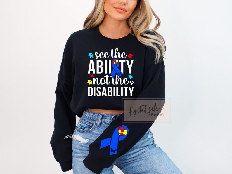 Disabilities Awareness SVG, Autism Svg, Autism Awareness Svg, See the ...