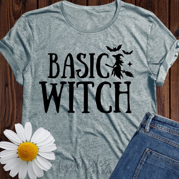 Basic Witch Svg - Etsy