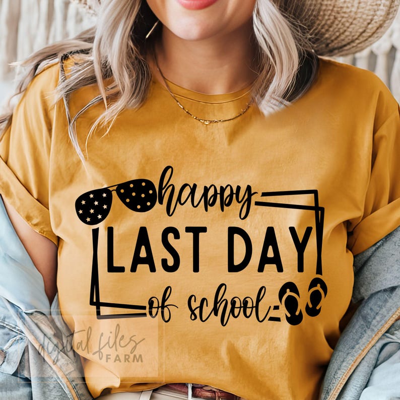 Happy Last Day of School SVG, Teacher Life, Summer Break Png(digital ...