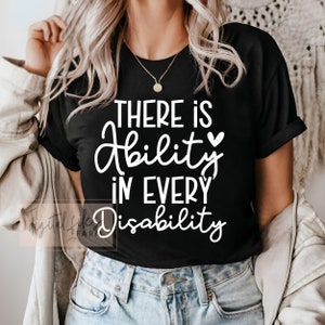 There is Ability in Every Disability Svg, Positive Motivation ...