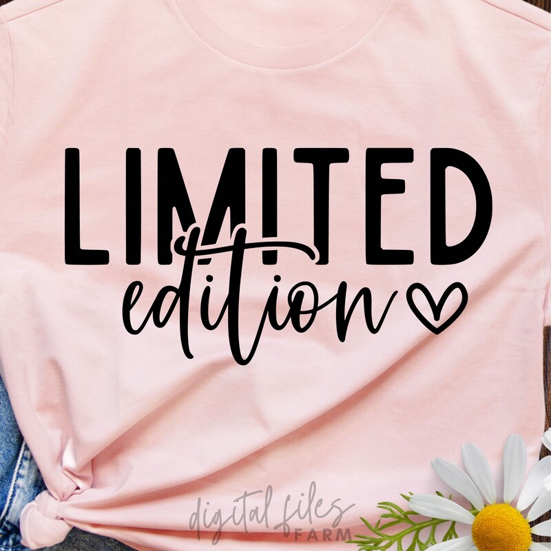 Limited Edition Svg - Etsy