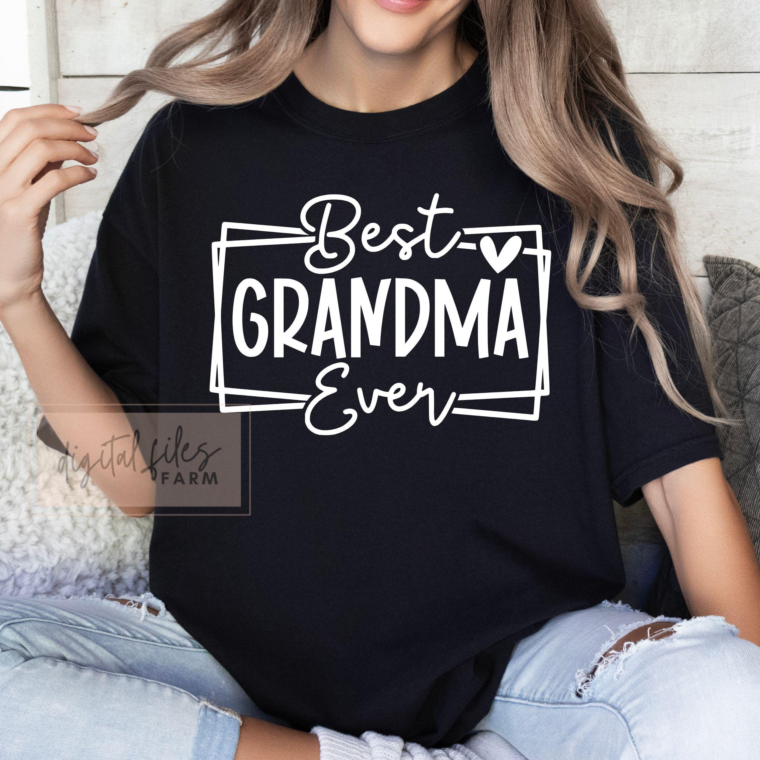 Best Grandma Ever SVG, Mother's Day Shirt Design (digital Download) - Etsy