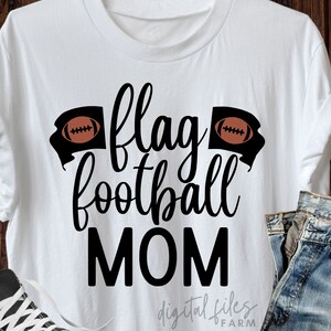 Flag Football Mom SVG Girls Flag Football Mama SVG Football - Etsy