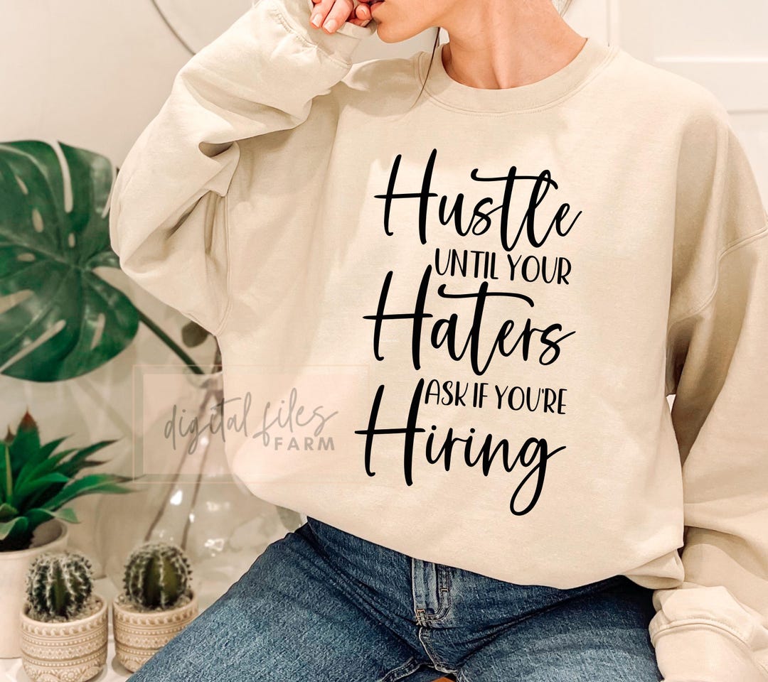 Hustle Haters SVG, Funny Boss Cut File (digital Download) - Etsy