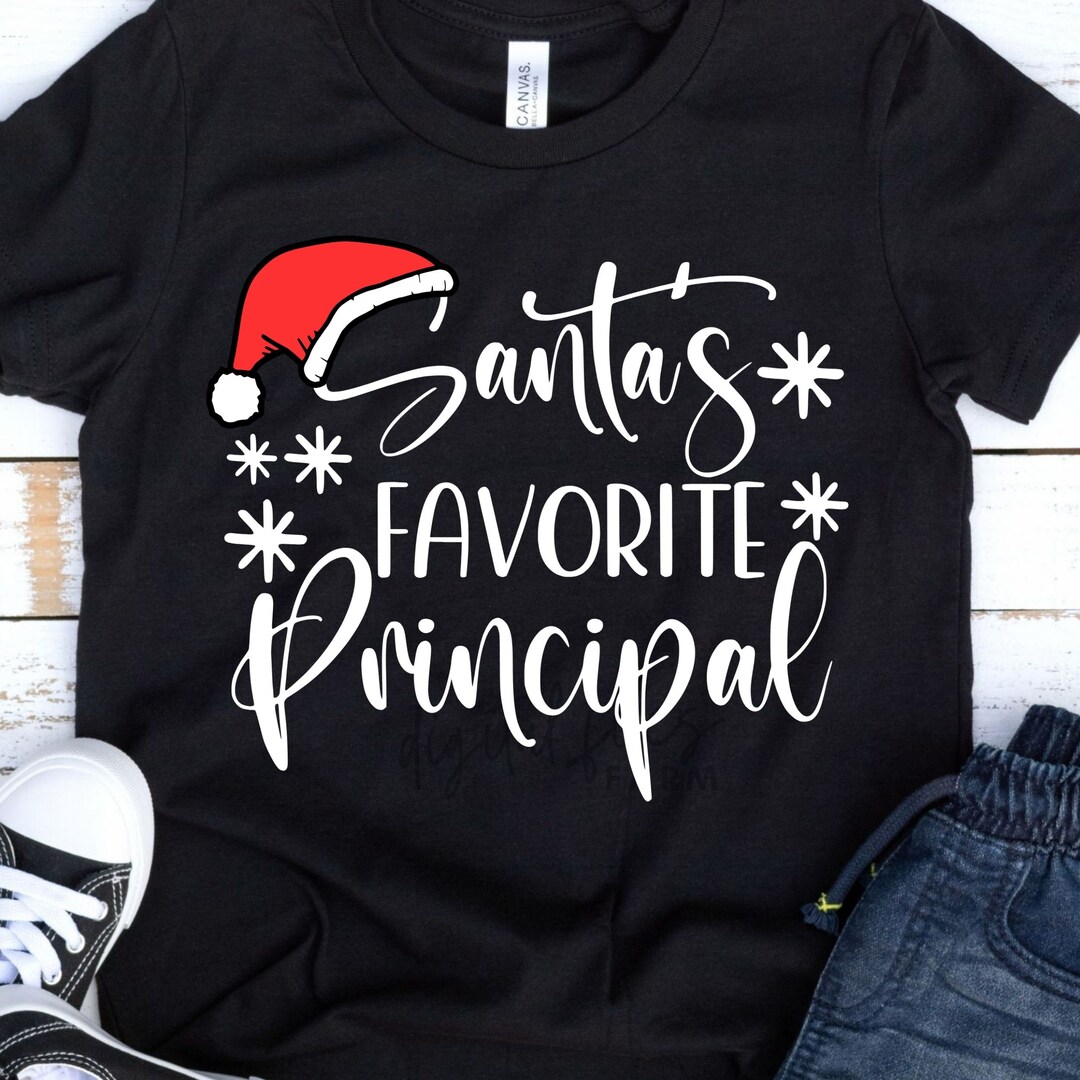 Santa's Favorite Principal Svg,principal Svg,christmas Svg,christmas ...