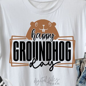 Groundhog Day SVG, I Love Groundhog Day Svg, Happy Groundhog Day SVG ...