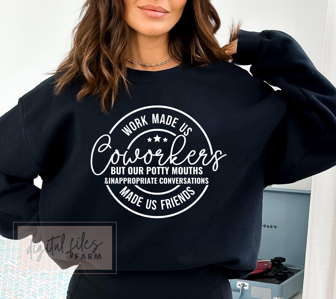 Work Made Us Coworkers Svg, Coworker Gift Svg, Coworkers Svg ...