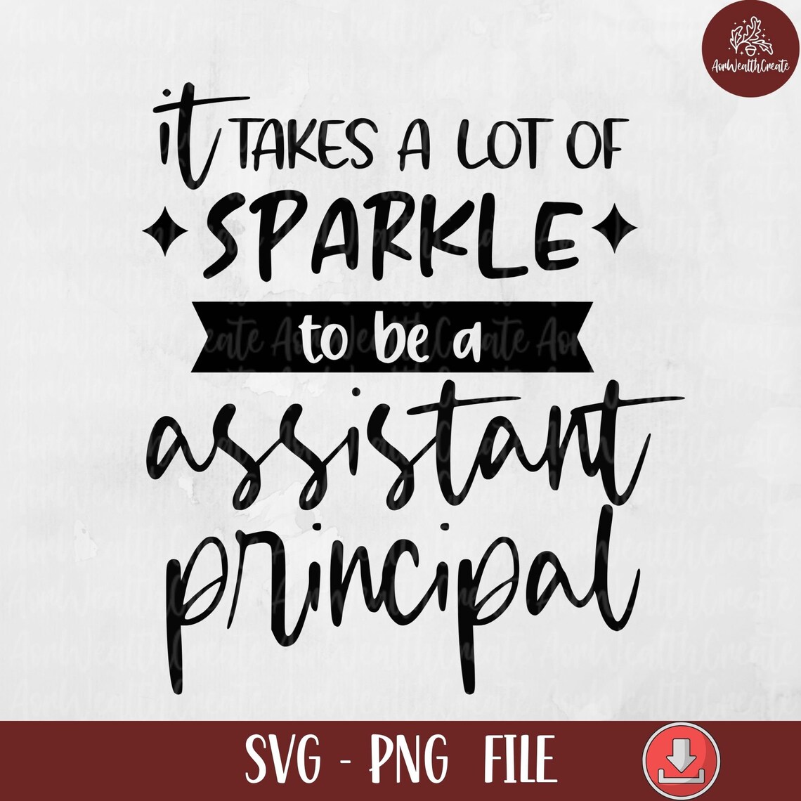 It Takes a Lot of Sparkle to Be a Assistant Principal Svg - Etsy