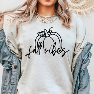 Fall Vibes Svg, Fall SVG, Modern Svg, Fall Sign Svg, Autumn Svg, Svg ...