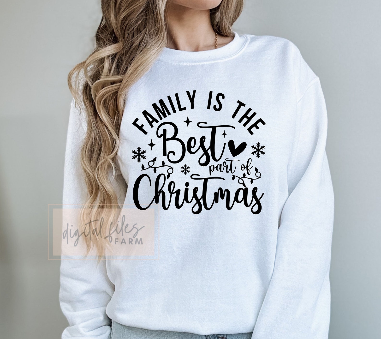 Christmas Svg, Family is the Best Part of Christmas SVG, Family ...
