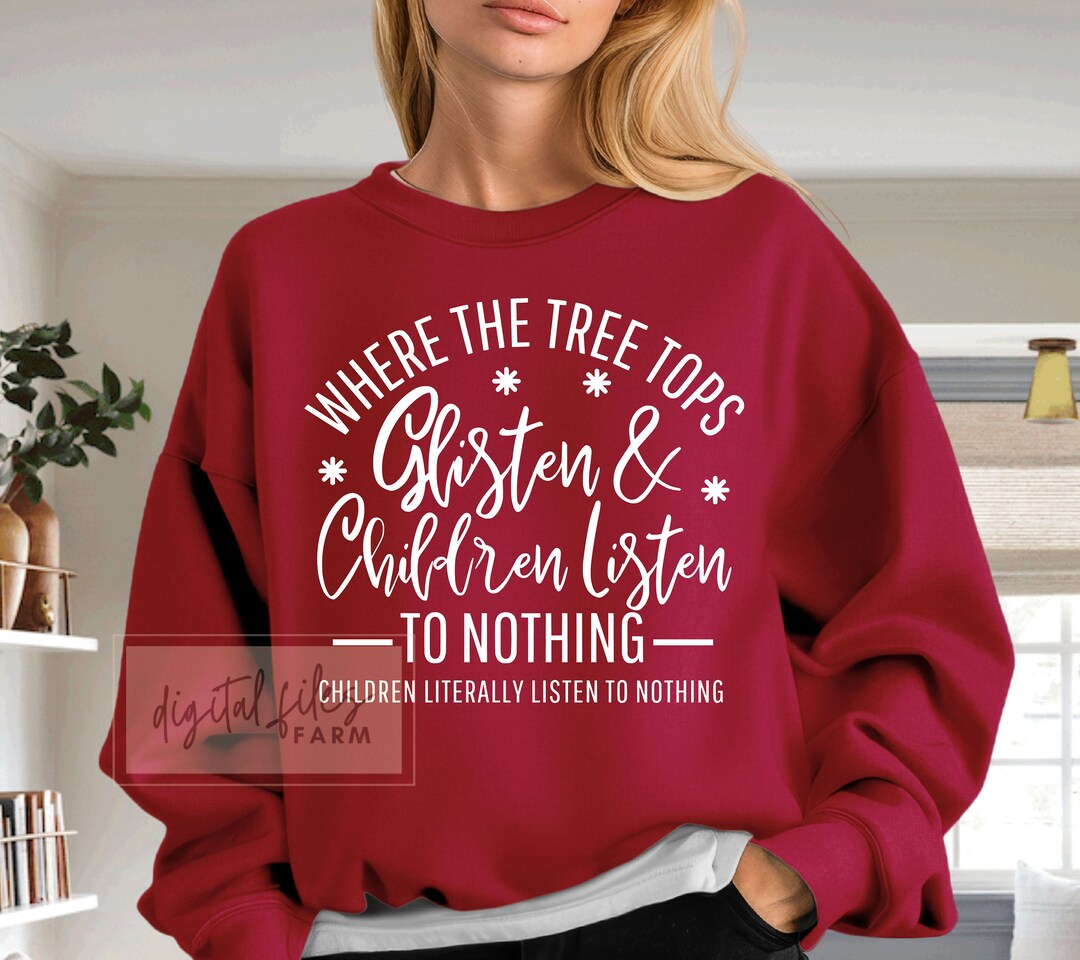 Christmas Svg, Children Listen to Nothing SVG, Merry Christmas Svg ...
