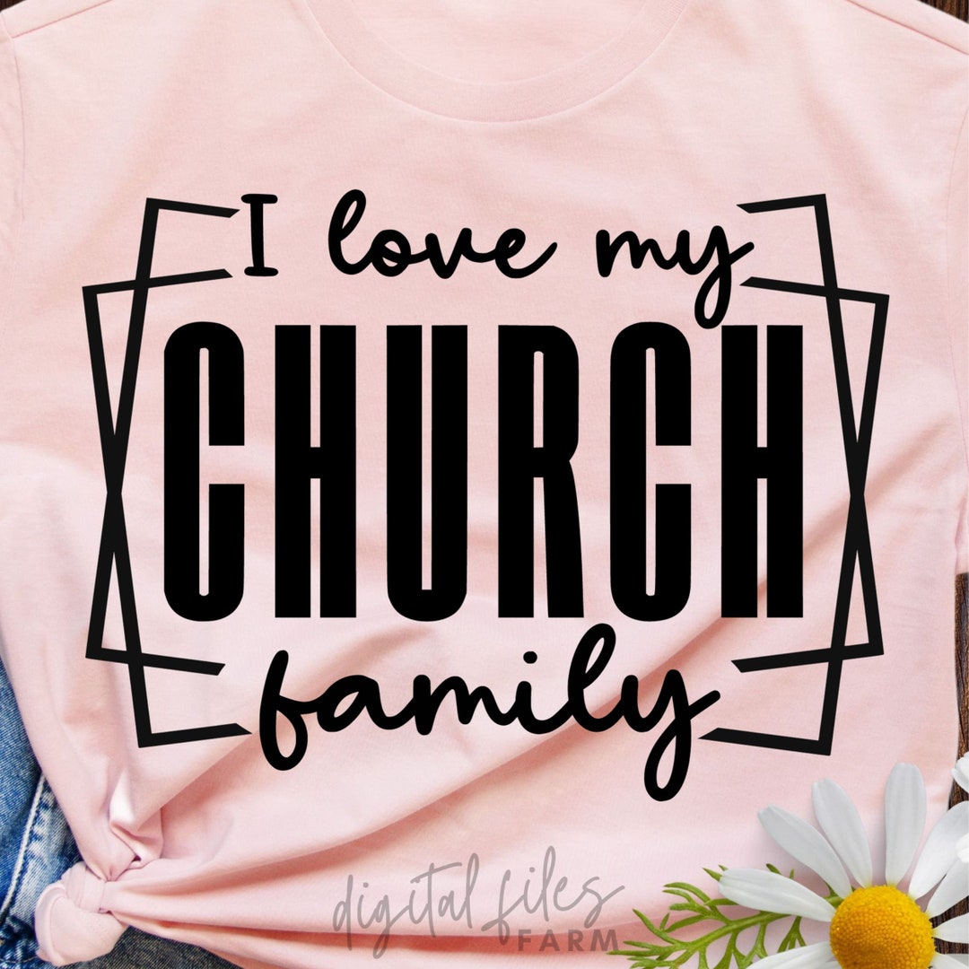 I Love My Church Family Svg, Teacher Svg, School Svg, Back to School ...