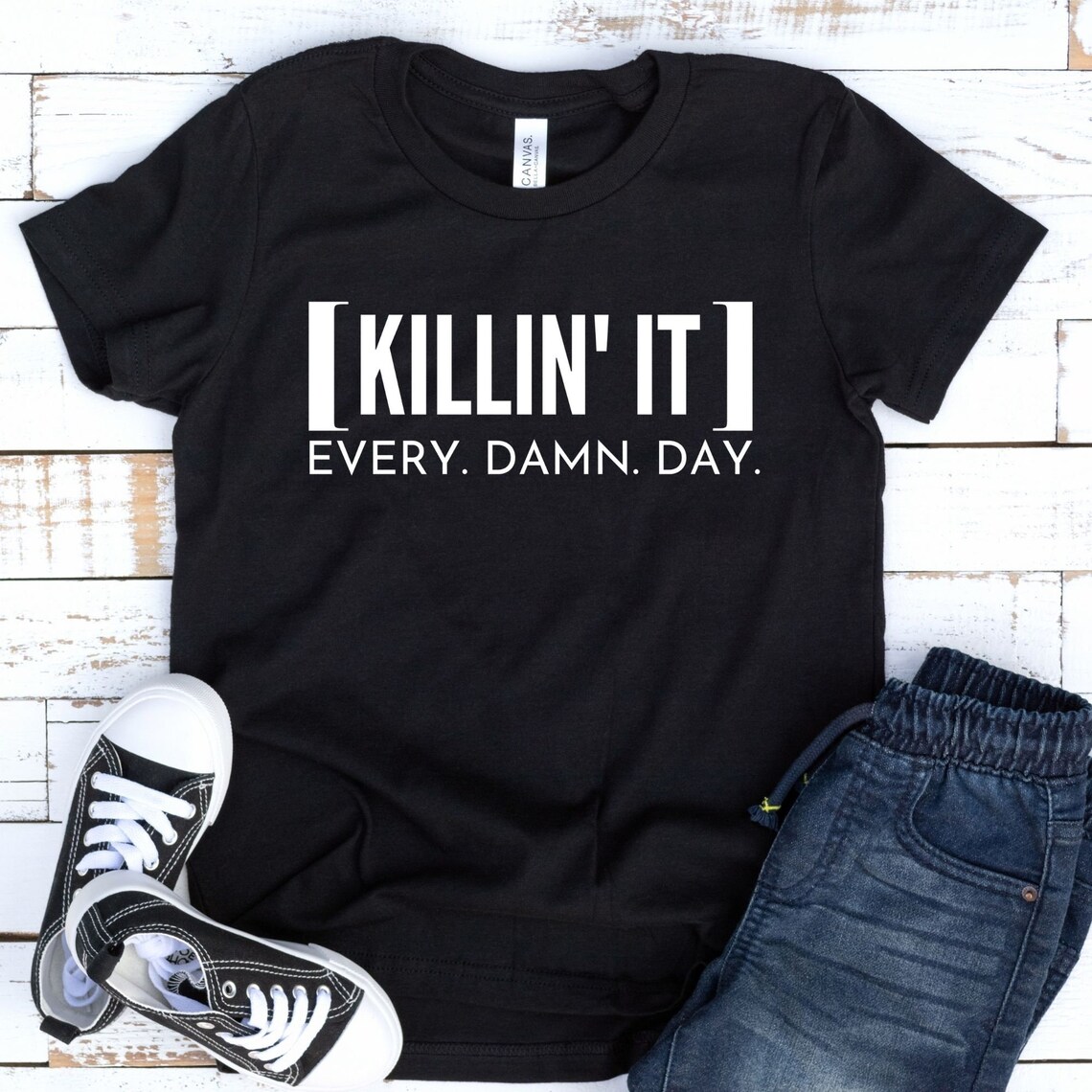 Killin' It Every. Damn. Day. SVG Motivational Quotes SVG | Etsy