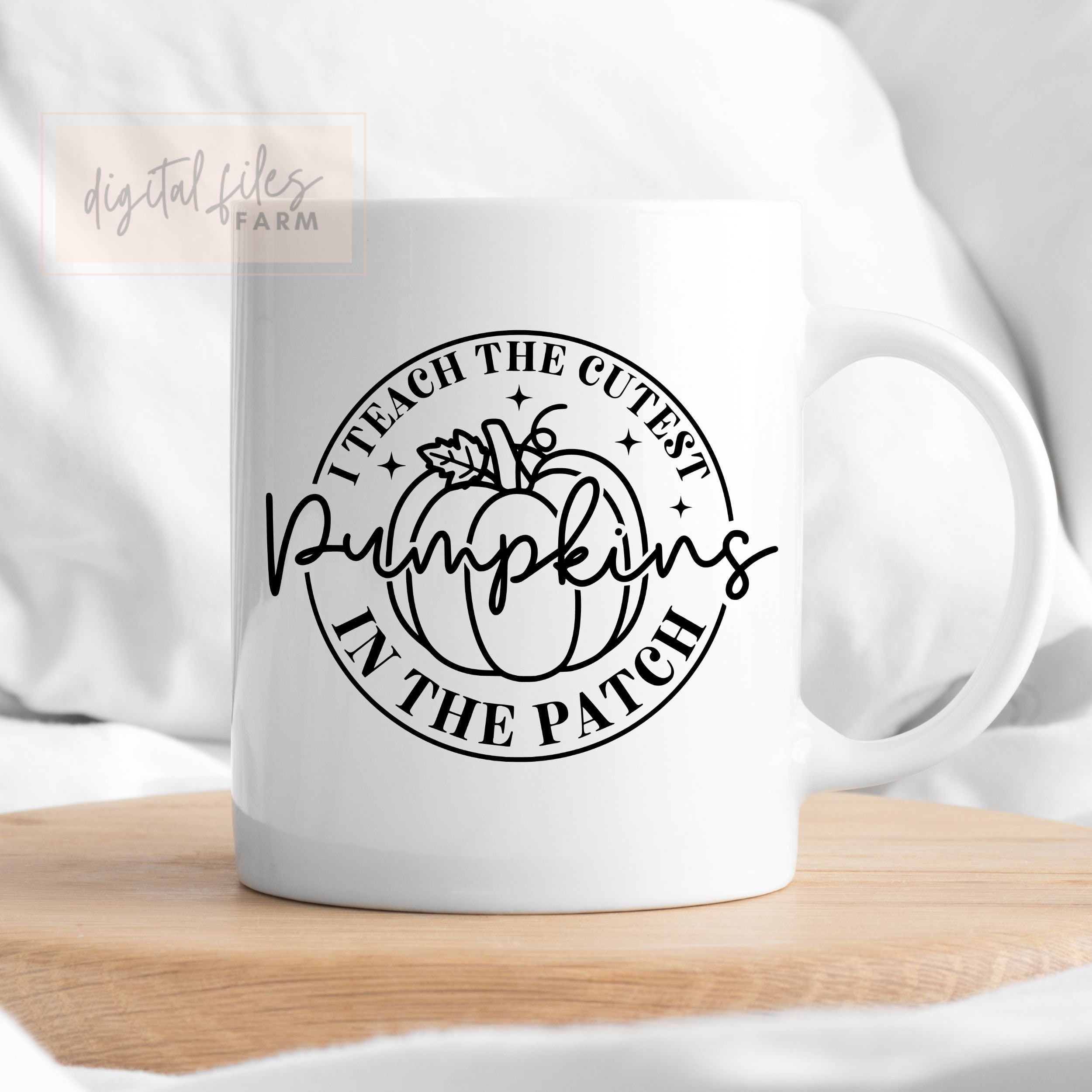 I Teach the Cutest Pumpkins in the Patch SVG, Teacher Halloween Svg ...