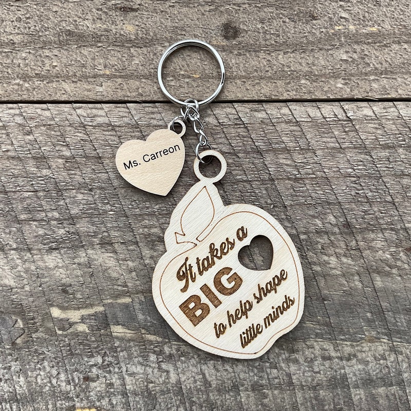 Teacher Keychain - Etsy
