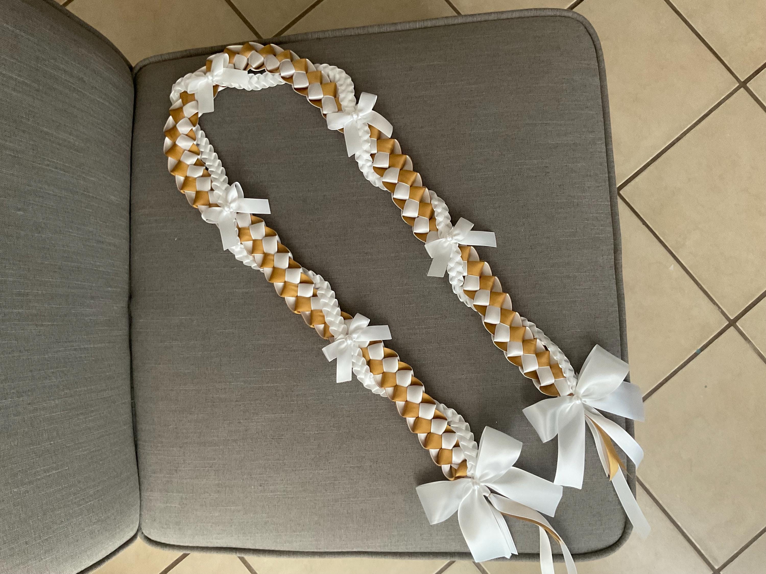 Graduation Leis // Ribbon Lei // Graduation // Graduation Gifts ...