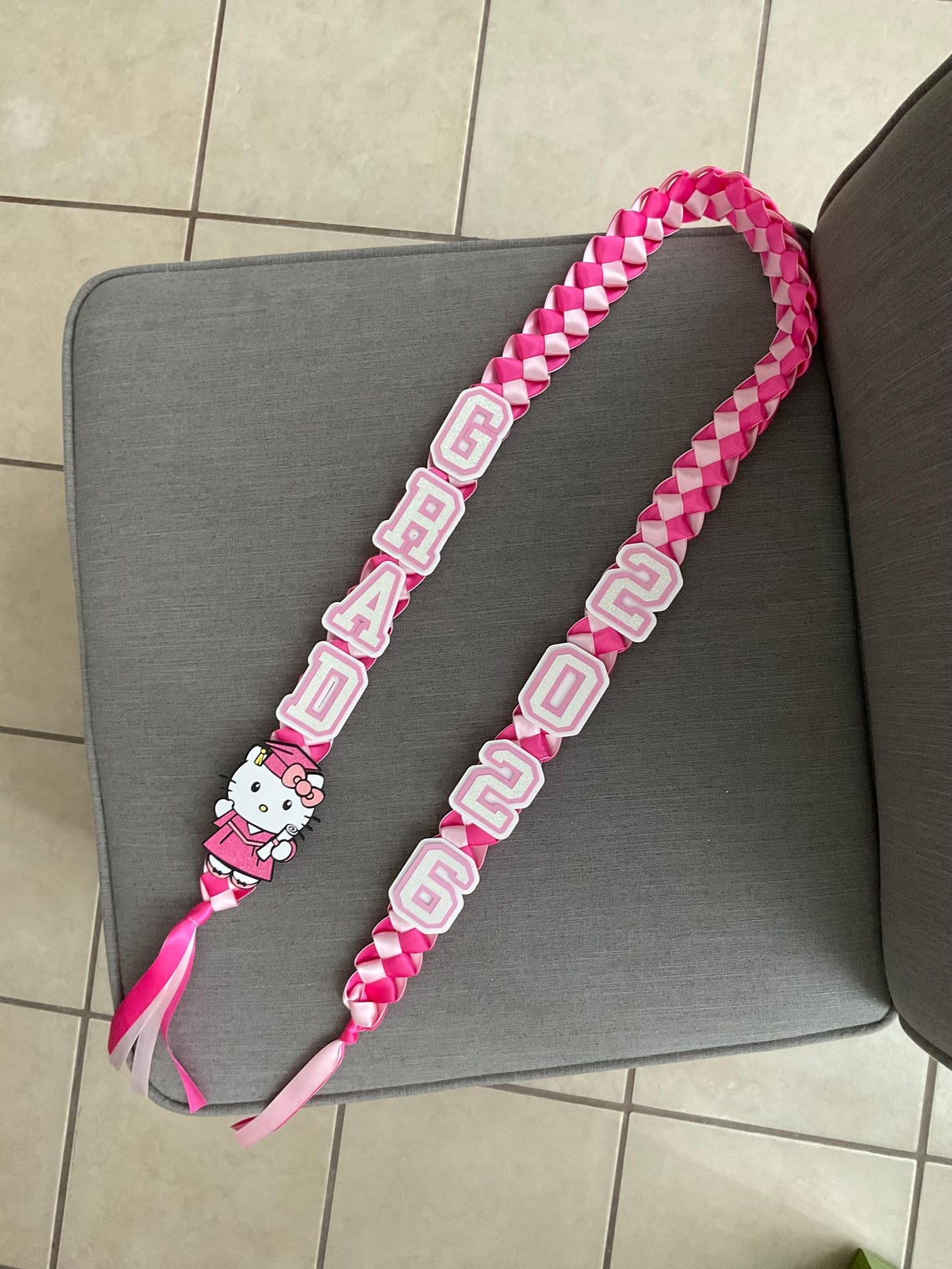 Graduation Leis // Ribbon Lei // Graduation // Graduation Gifts ...