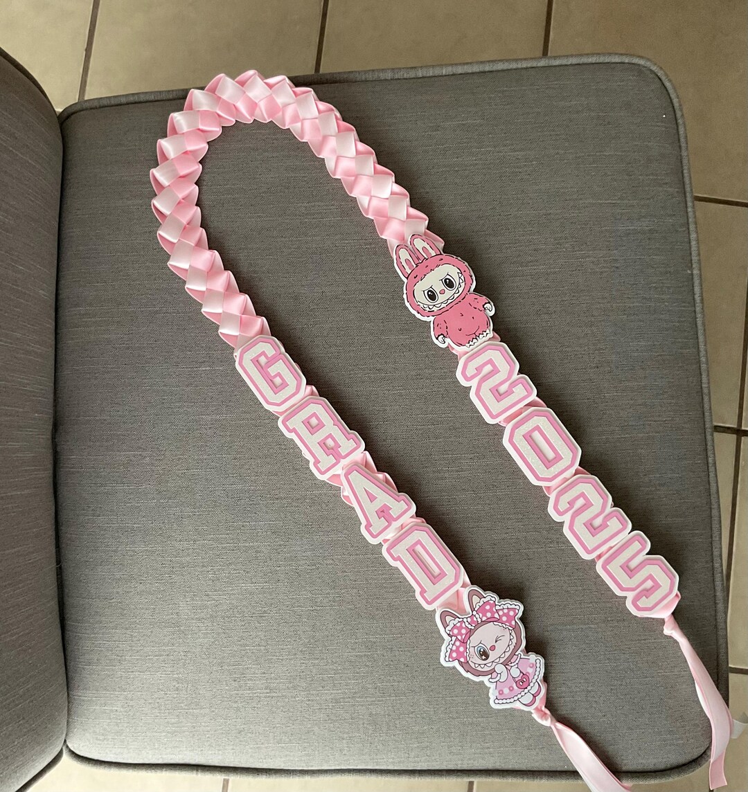 Graduation Leis // Ribbon Lei // Graduation // Graduation Gifts ...