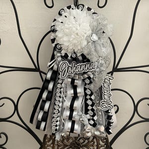 Homecoming Mums Personalized, Senior Homecoming Mums, High School Mums ...