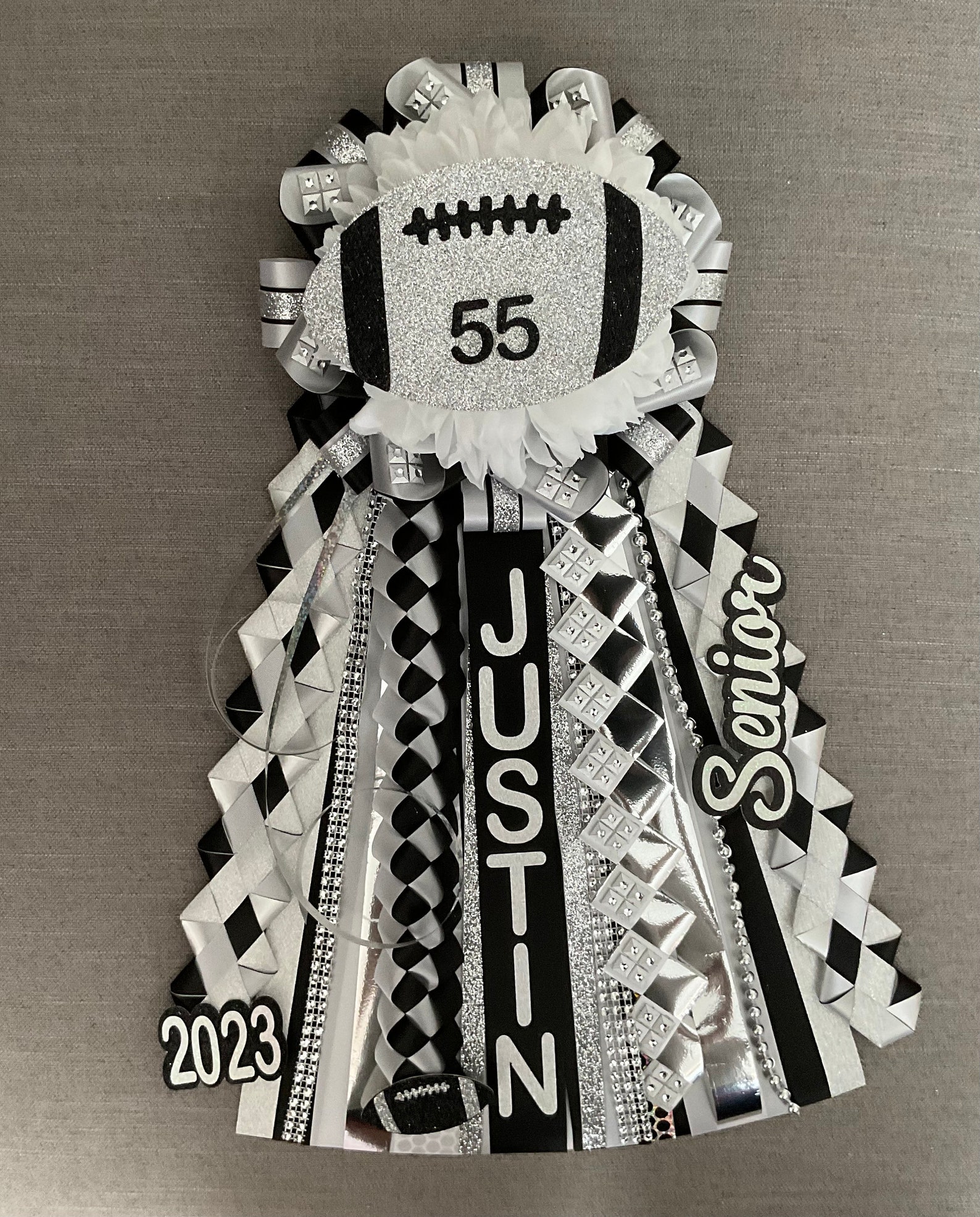 Homecoming Mums Personalized, Senior Homecoming Mums, High School Mums ...