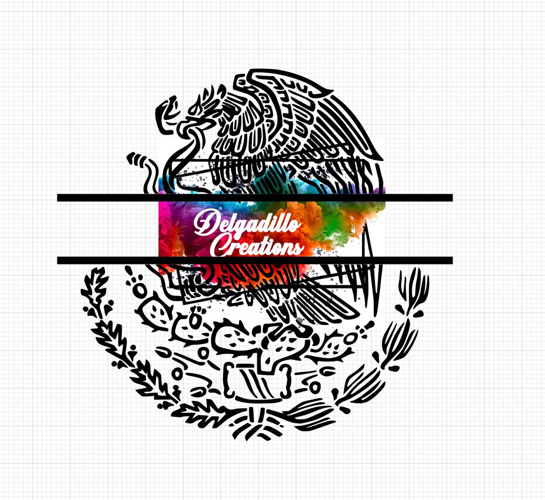 Escudo de armas mexicano SVG, Águila mexicana svg - Etsy México