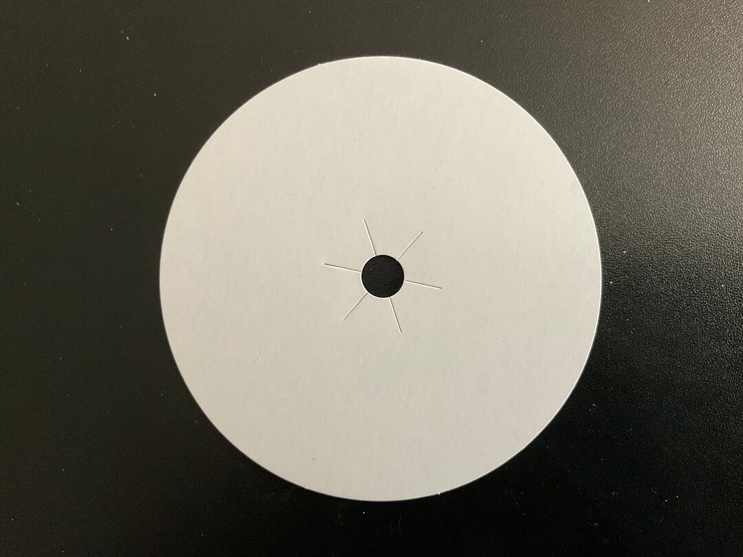 4" Paper Disc Paper Backer Cardboard Homecoming Mum Supplies - Etsy