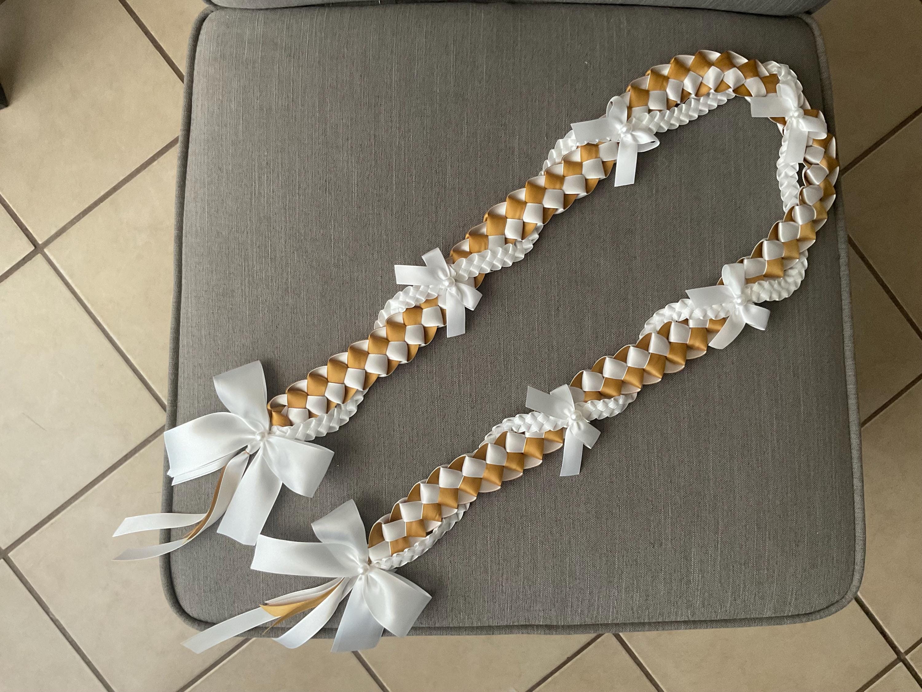 Graduation Leis // Ribbon Lei // Graduation // Graduation Gifts ...