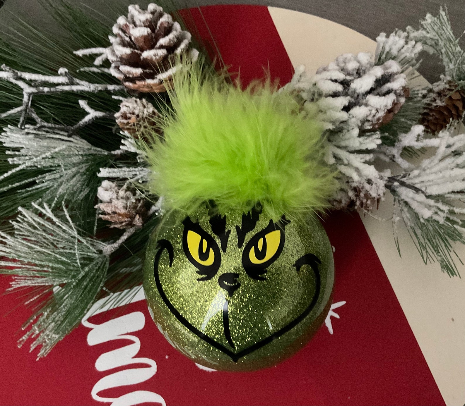 Grinch Ornaments | Stink Stank Stunk | Grinch Christmas Ornaments ...
