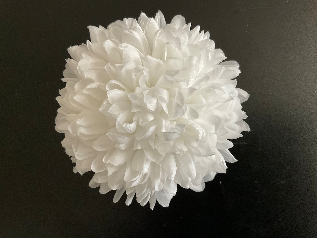 Homecoming Mum Flower Head White - Etsy