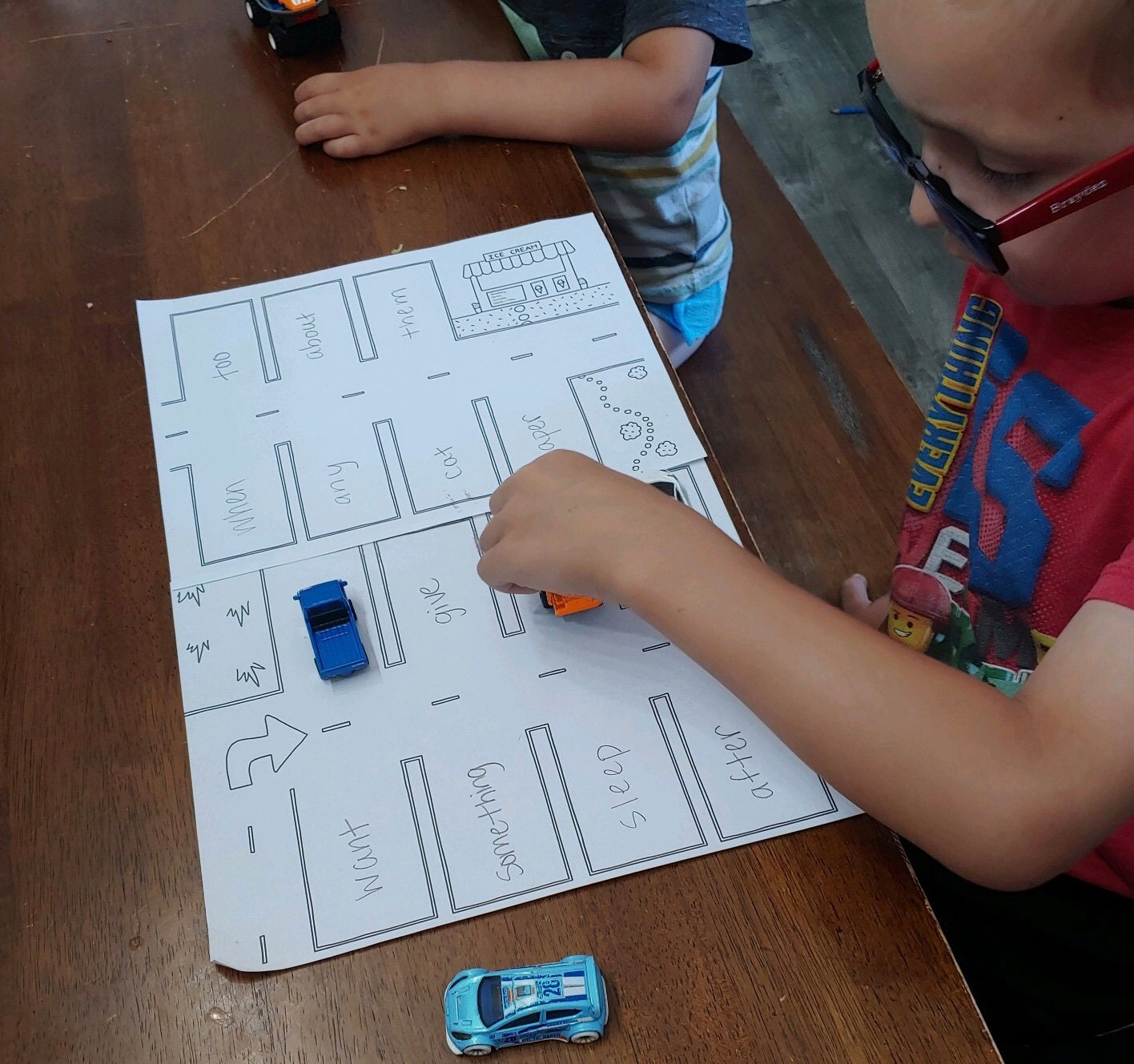 Easy Sight Word Car Game - Etsy